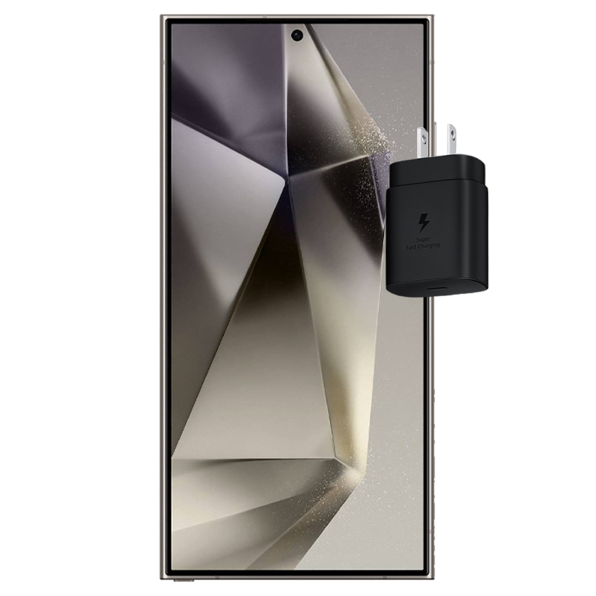SAMSUNG GALAXY S24 ULTRA (1TB) + SAMSUNG SUPER FAST CHARGER 45W | Tienda Virtual