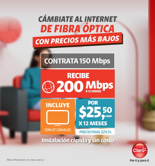 ¡Cámbiate a la mejor conexión de Claro y disfruta de los beneficios del ...