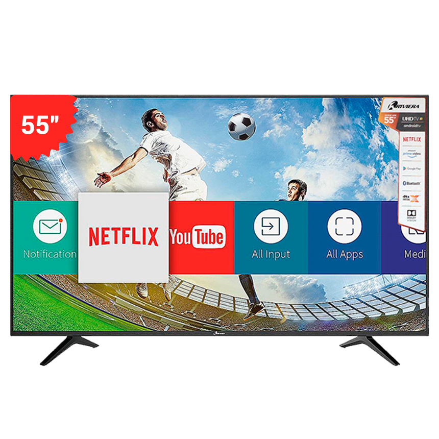 COMBO RIVIERA 55" (RLED-GLT55HIKA5) + 32" (RIVTELFHDGLT32TPXM) | Tienda ...