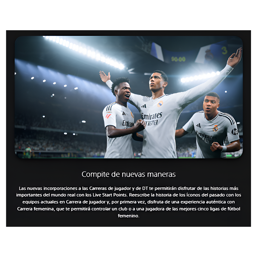 COMBO CONSOLA SONY PS5 EDICION DISCO (1TB) + VIDEOJUEGO FC2025 | Tienda ...
