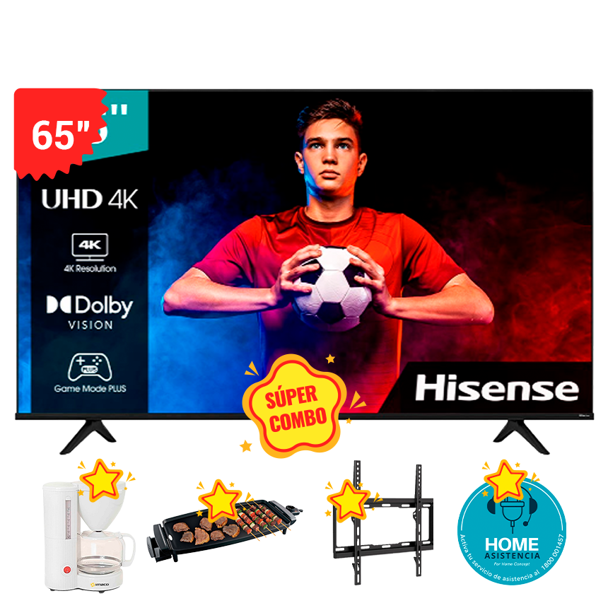 HISENSE 65" UHD (HS-65A6H) | Tienda Virtual