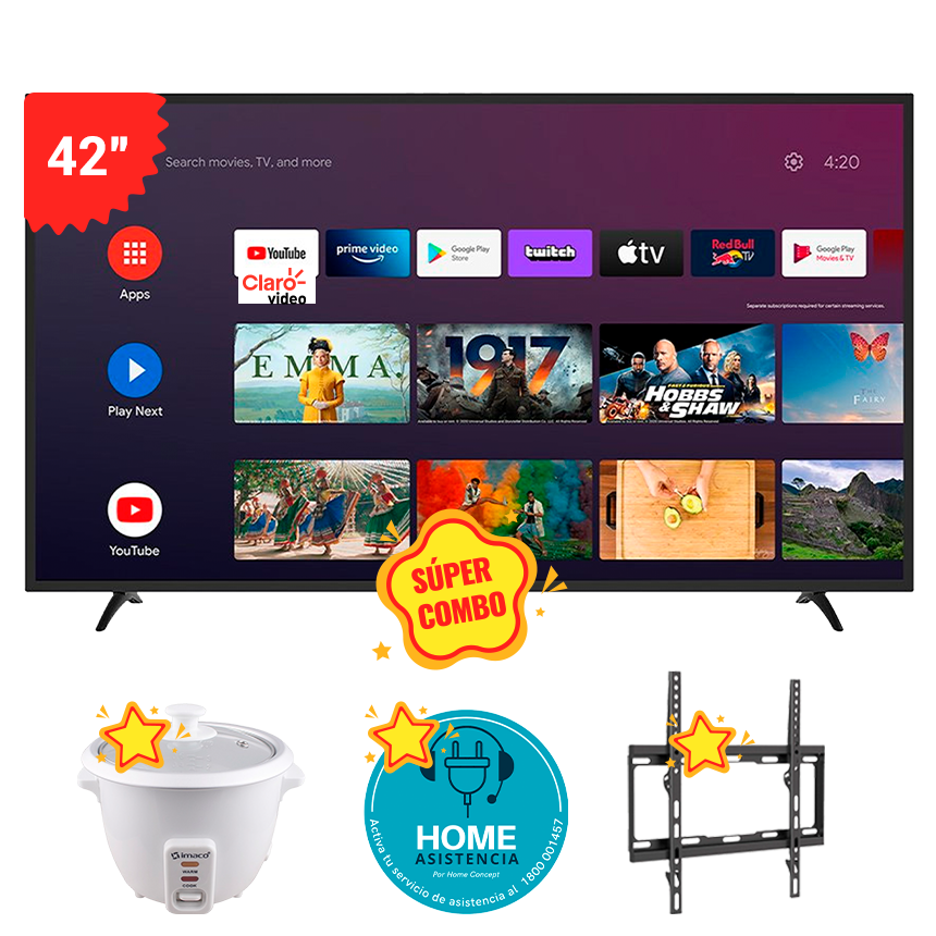 JVC 42" SMART LED FHD (LT-42KB327) | Tienda Virtual