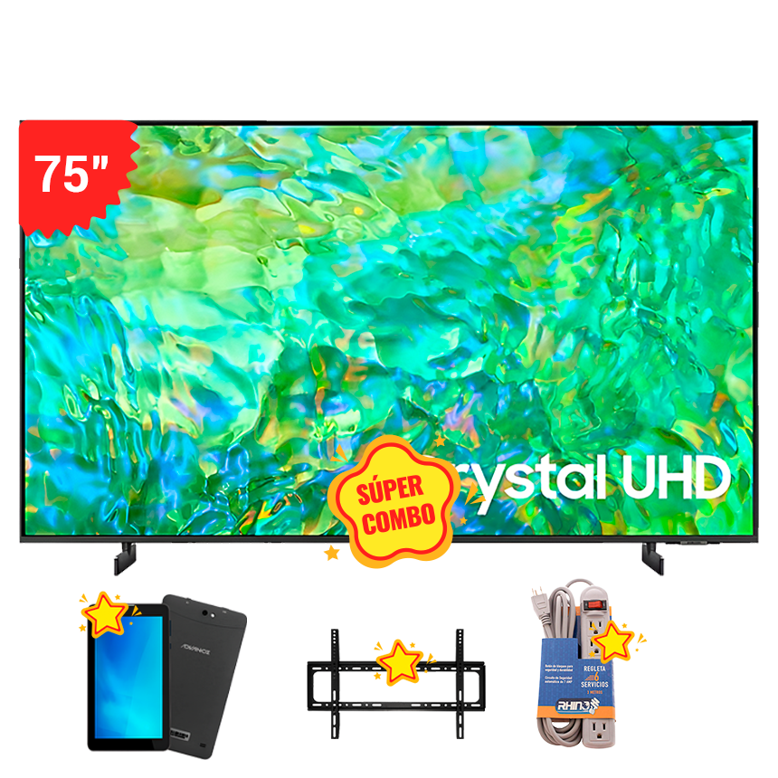 SAMSUNG 75" LED (SAMTELUHDUN75CU8000PXPA) | Tienda Virtual