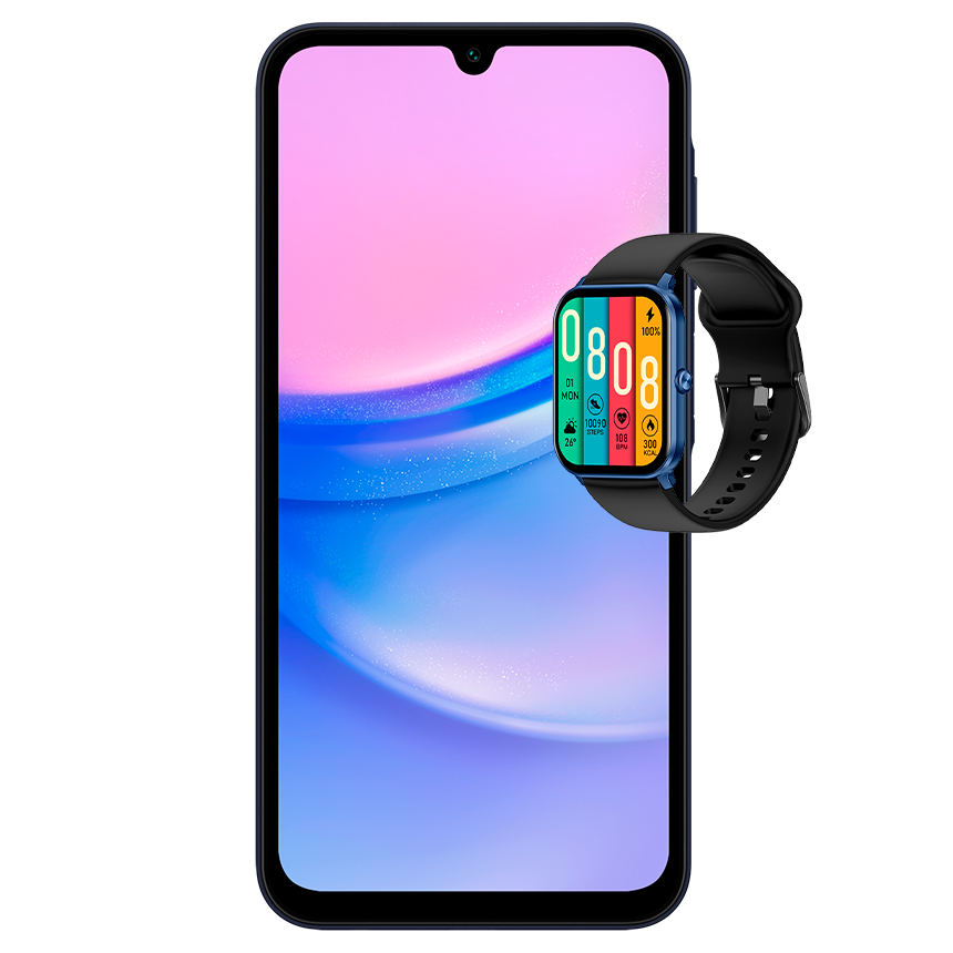 COMBO SAMSUNG GALAXY A15 (128GB) + KIESLECT WATCH KS MINI | Tienda Virtual
