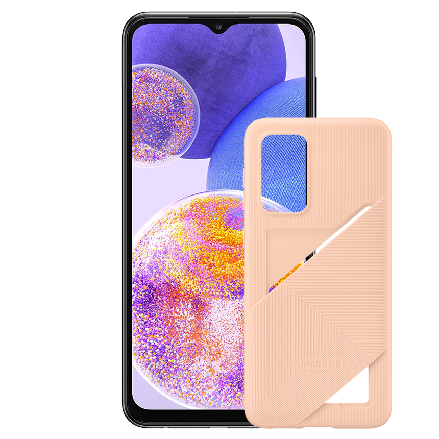 SAMSUNG GALAXY A23 + CARD SLOT COVER AWESOME PEACH | Tienda Virtual