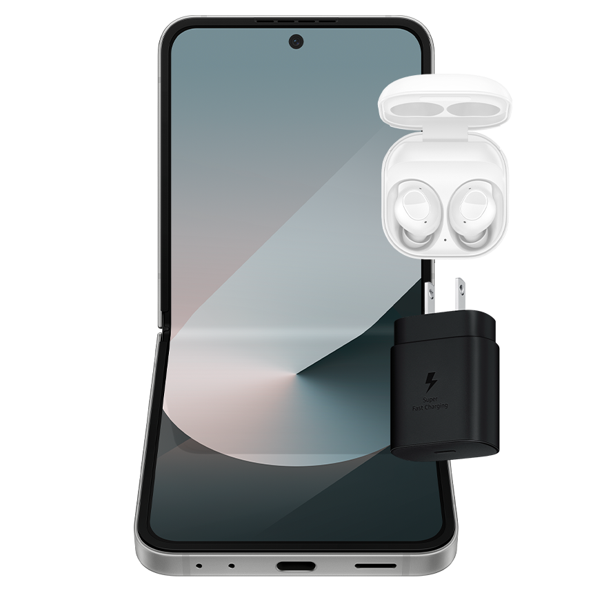 SAMSUNG GALAXY Z FLIP 6 (512GB) + BUDS FE + FAST CHARGER 25W|Tienda Virtual Claro | Equipo ...