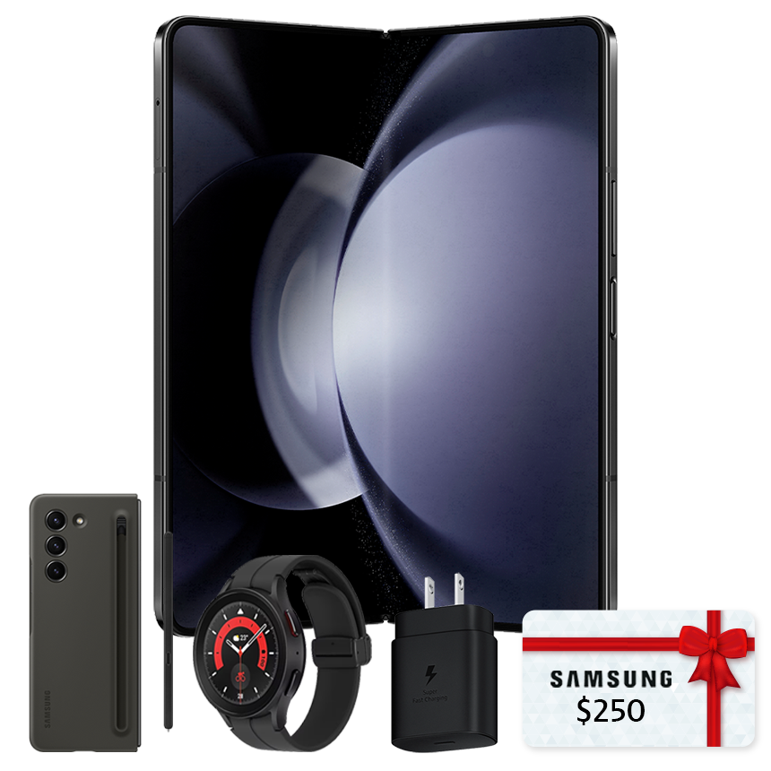 SAMSUNG GALAXY Z FOLD 5 (1TB) + GALAXY WATCH 5 PRO 45MM + SLIM S-PEN ...