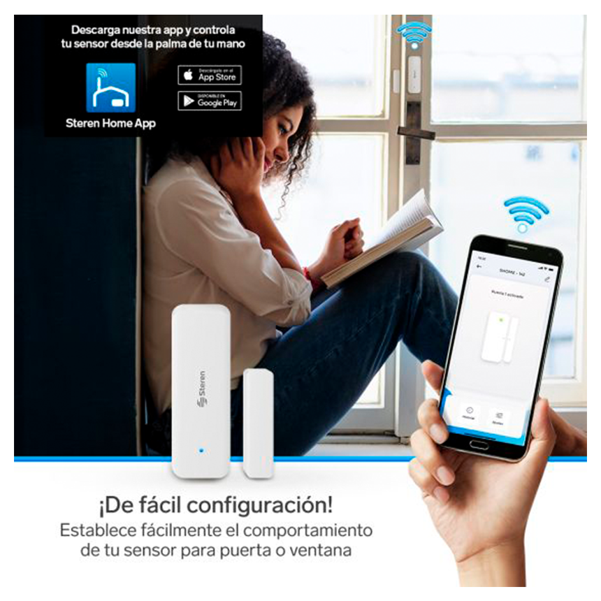 STEREN SENSOR DE SEGURIDAD (SHOME-142) | Tienda Virtual