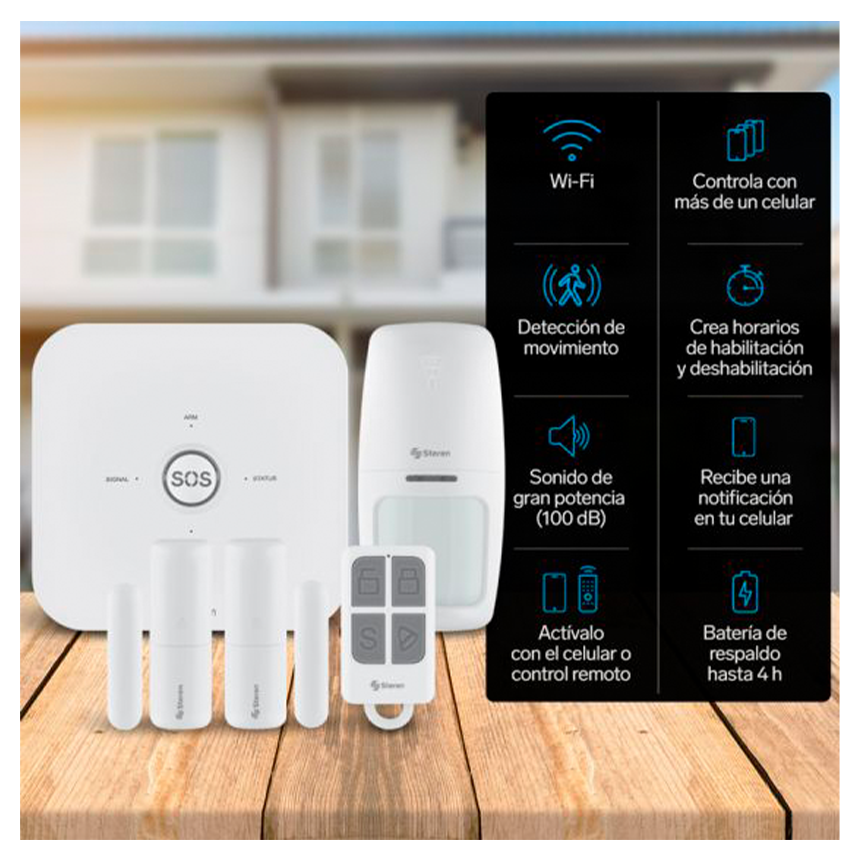 STEREN SISTEMA DE SEGURIDAD WI-FI (SHOME-2000) | Tienda Virtual