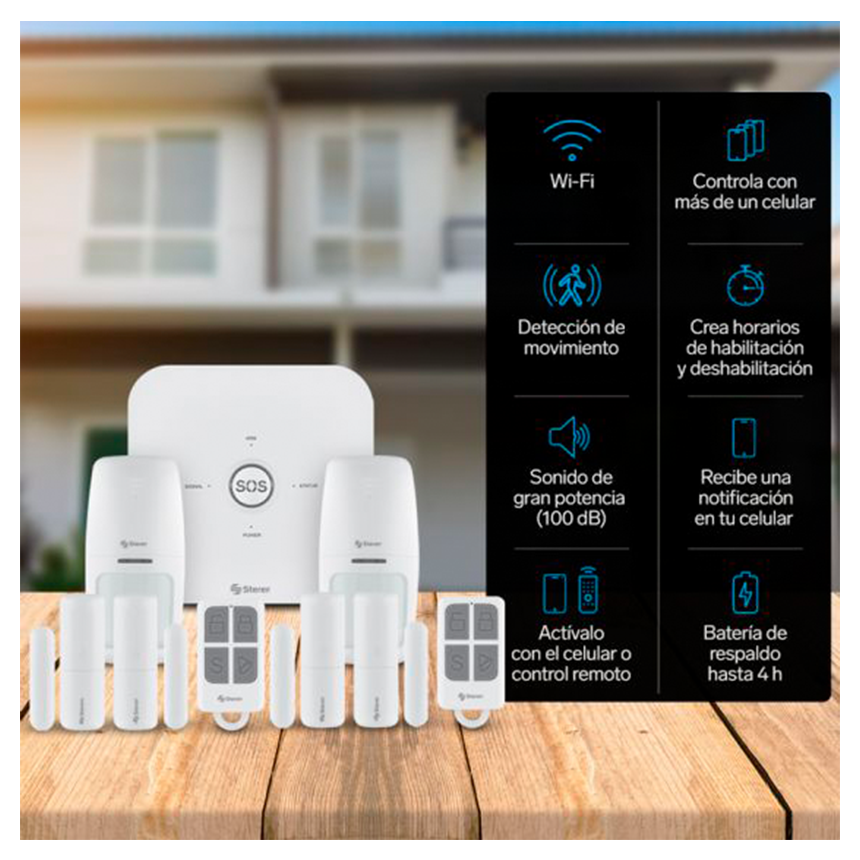 STEREN SISTEMA DE SEGURIDAD WI-FI (SHOME-2100) | Tienda Virtual