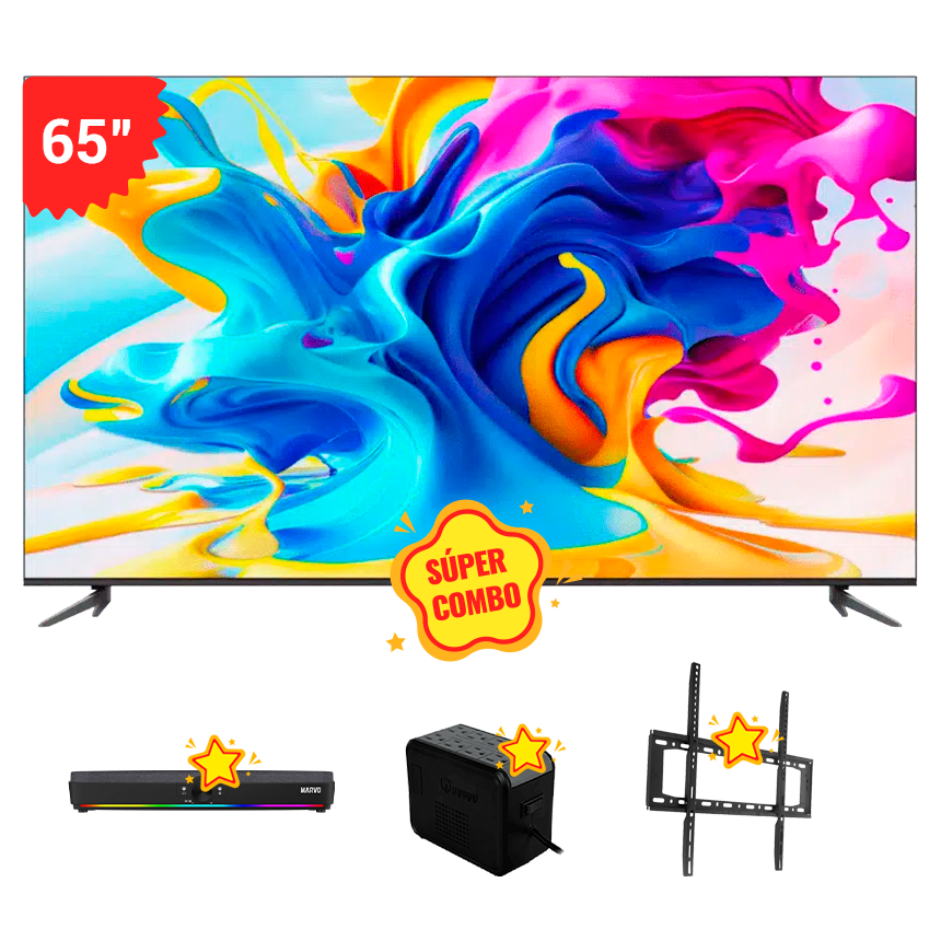 TCL 65" QLED 4K HDR (65C645) | Tienda Virtual