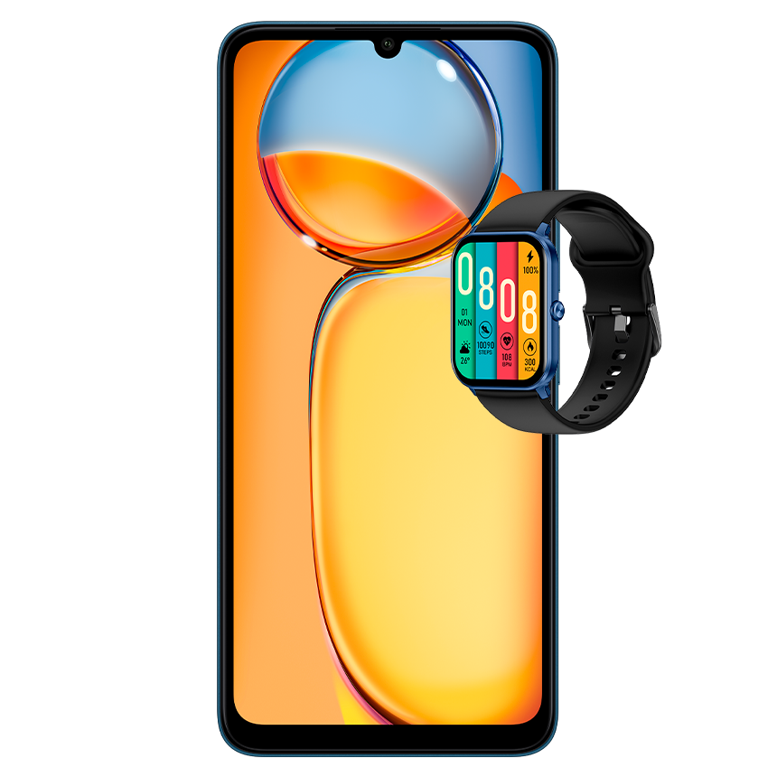 COMBO XIAOMI REDMI 13C (128GB) + KIESLECT WATCH KS MINI | Tienda Virtual